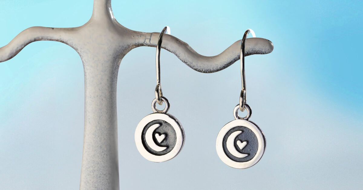 To Moon and Back Earrings | Alan Ardiff