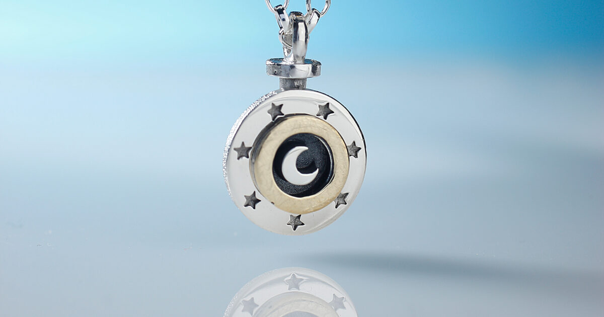 Sun, Moon and Stars Pendant | Alan Ardiff